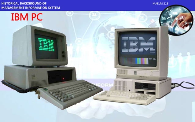 History of Management Information System | PPTX | Internet | Computing