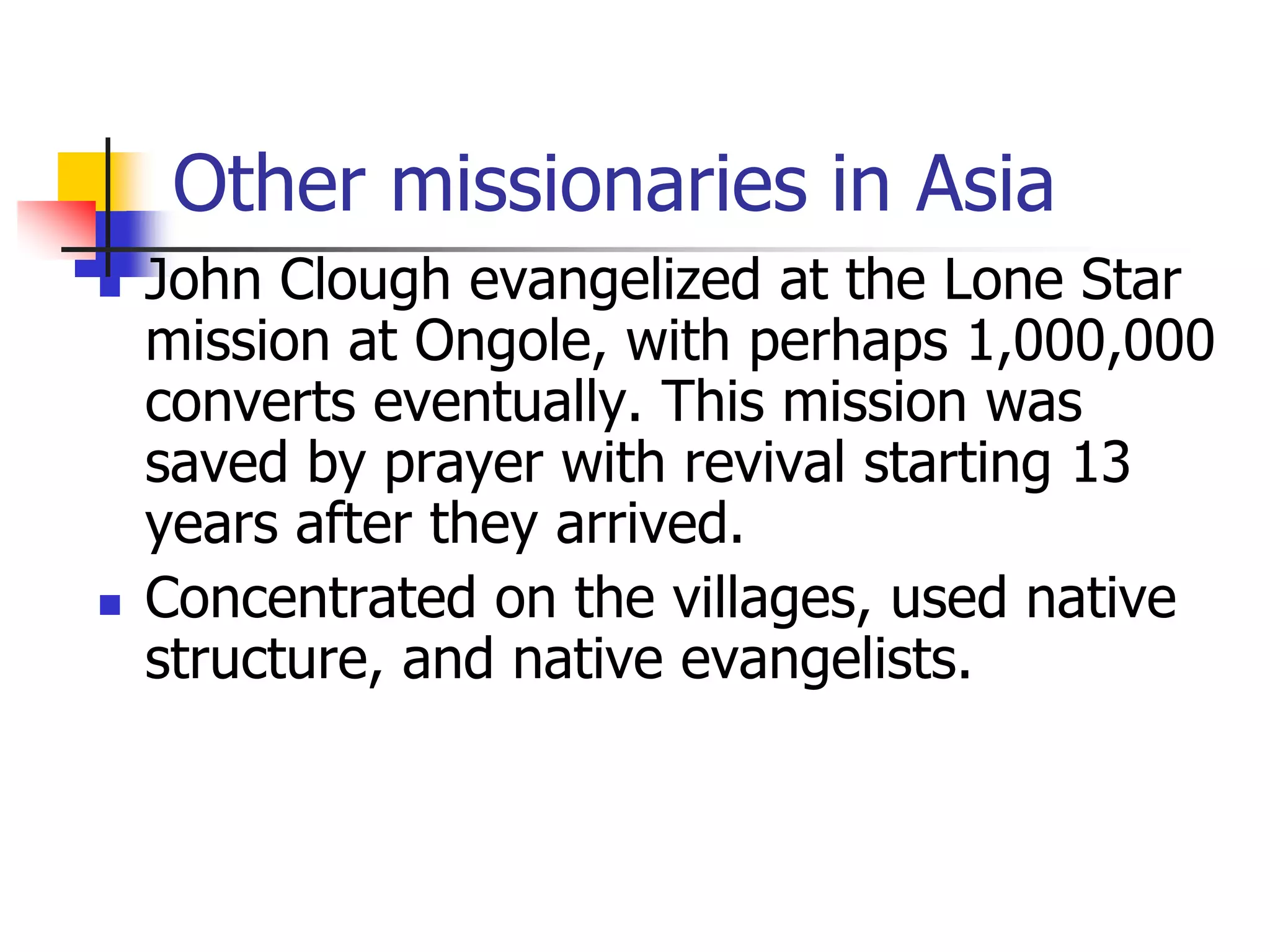 History of missions lesson 10 africa 19th century | PPTX