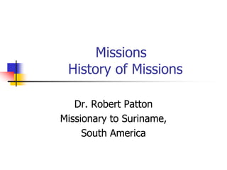 History of missions lesson 9 - 19th century southeast asia | PPTX