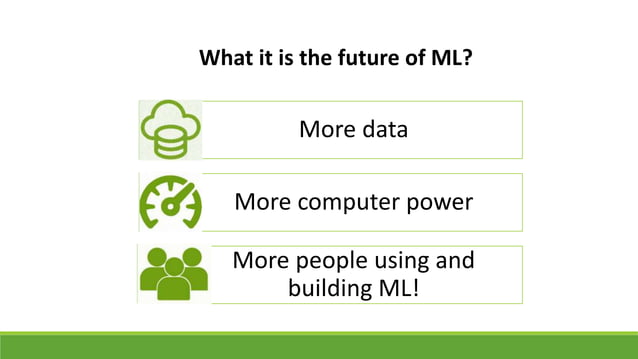 A brief history of Machine Learning and a look to its future | PPTX