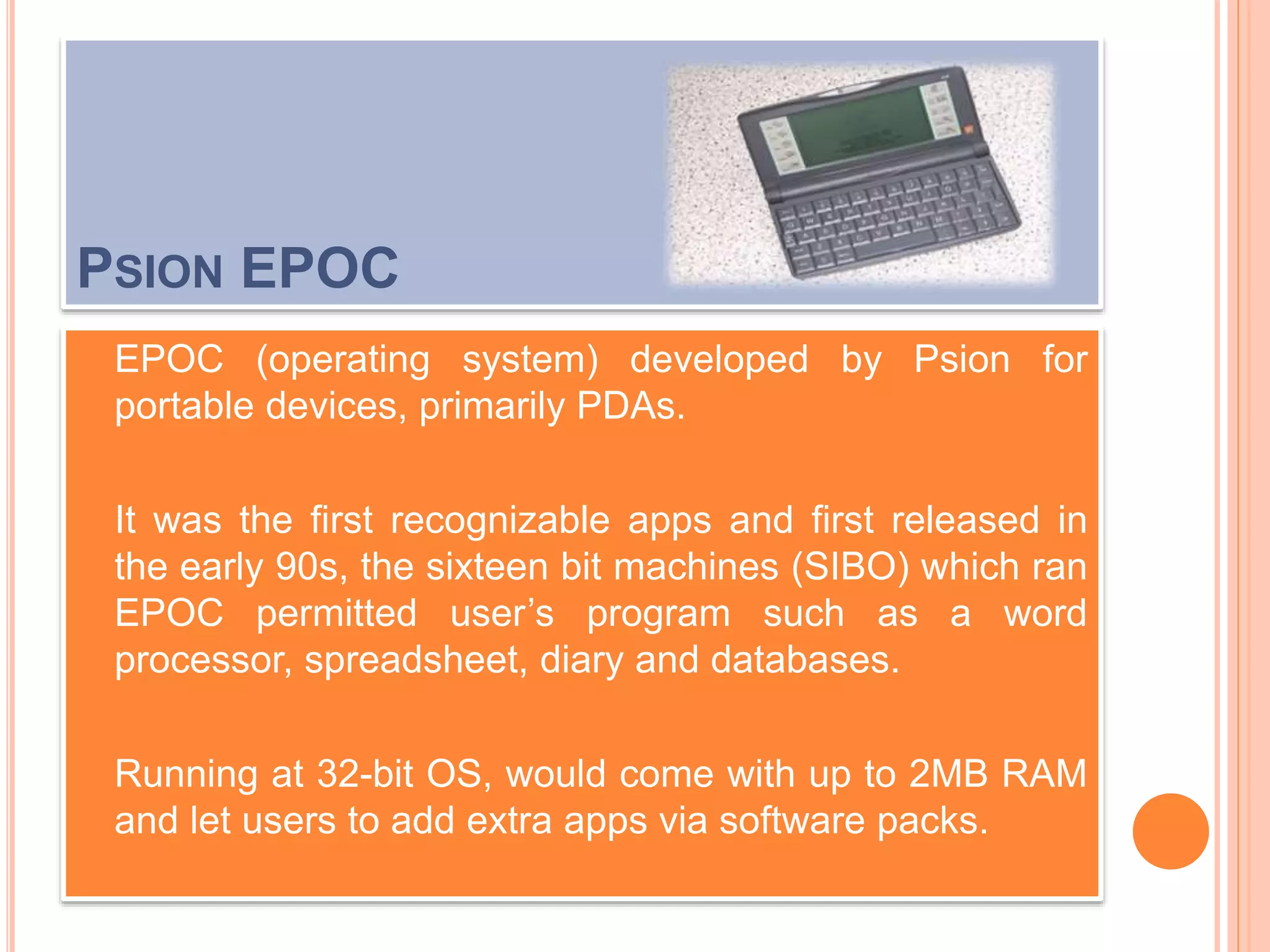 History of mobile apps | PPTX