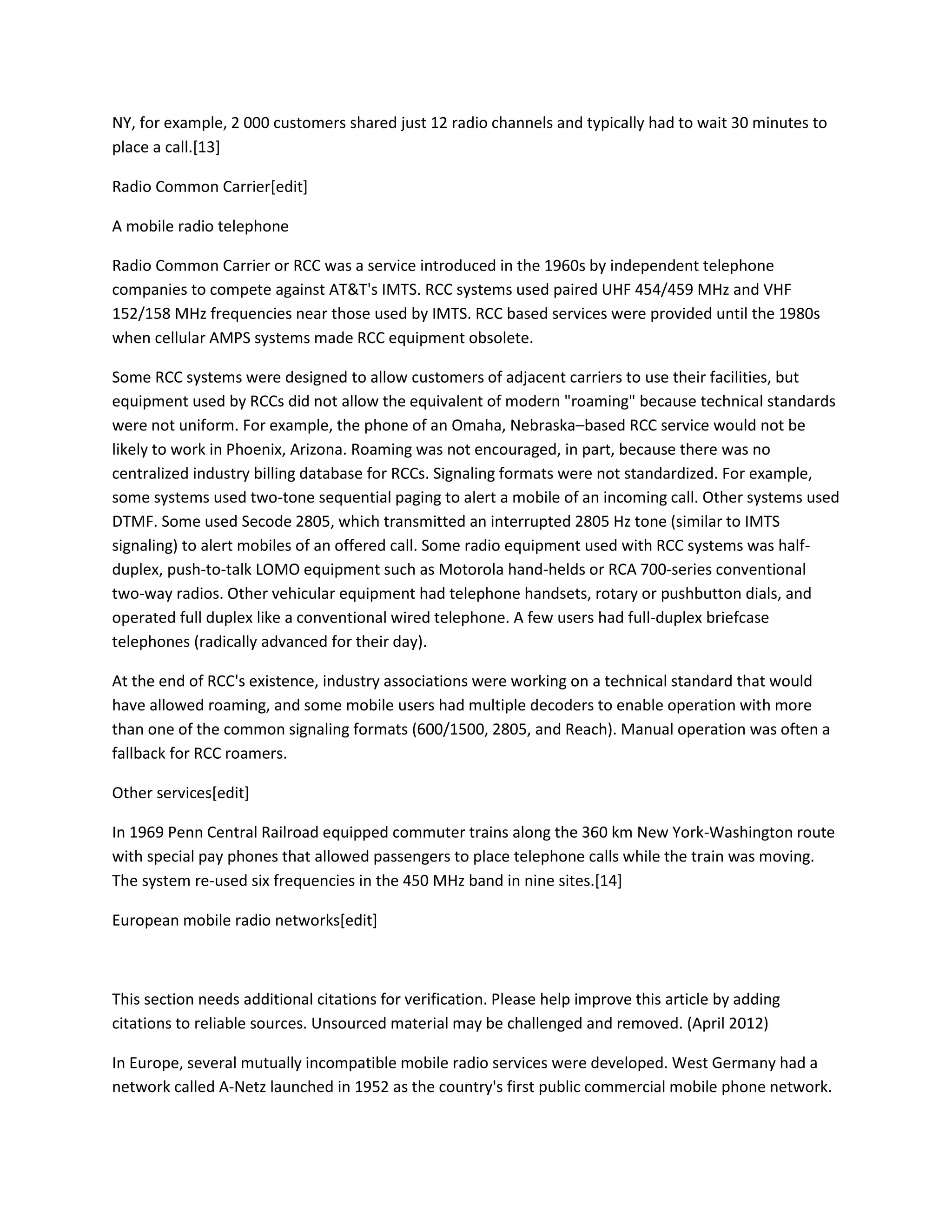 History of mobile phones | DOCX