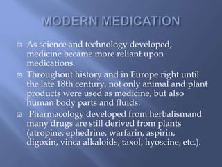 History of modern medicine | PPTX