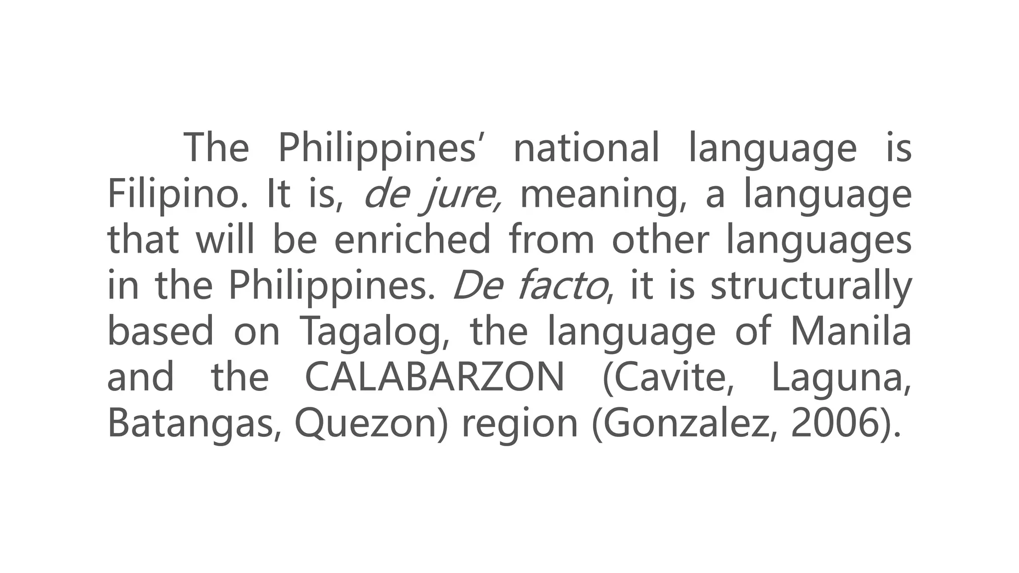 History of Modern Philippine Linguistics and Filipino Linguists and ...