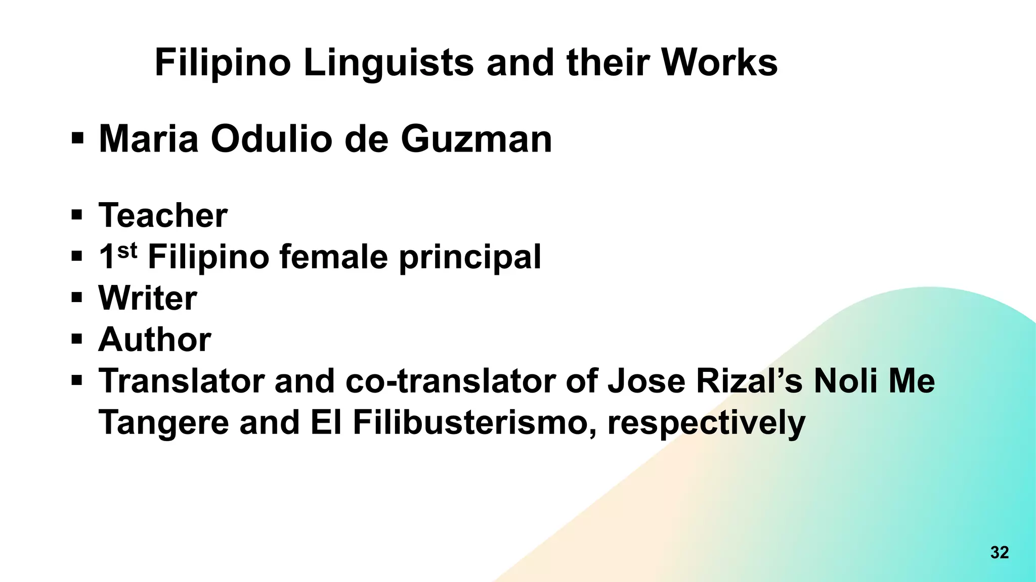 History of Modern Philippine Linguistics and Filipino Linguists and ...