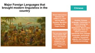 History of Modern Philippine Linguistics and Filipino Linguists and ...