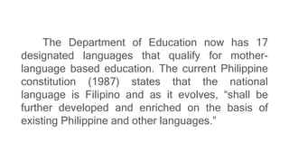 History of Modern Philippine Linguistics and Filipino Linguists and ...