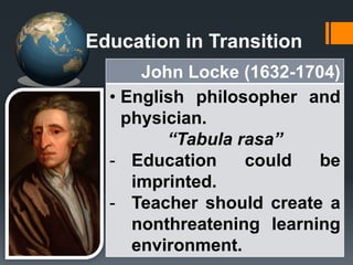 Historical Foundation of Modern Times Education | PPTX