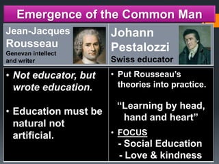 Historical Foundation of Modern Times Education | PPTX