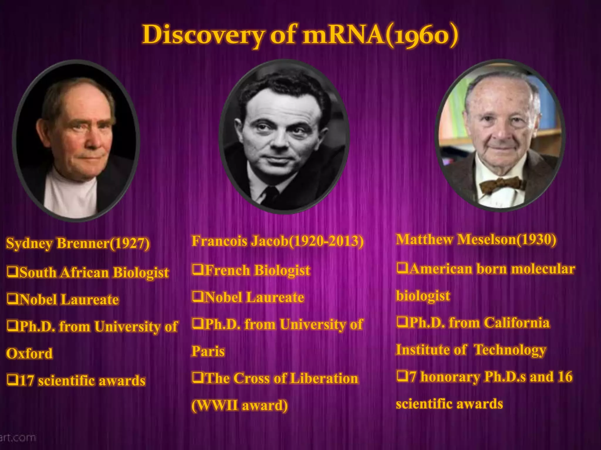 History of molecular biology | PPTX
