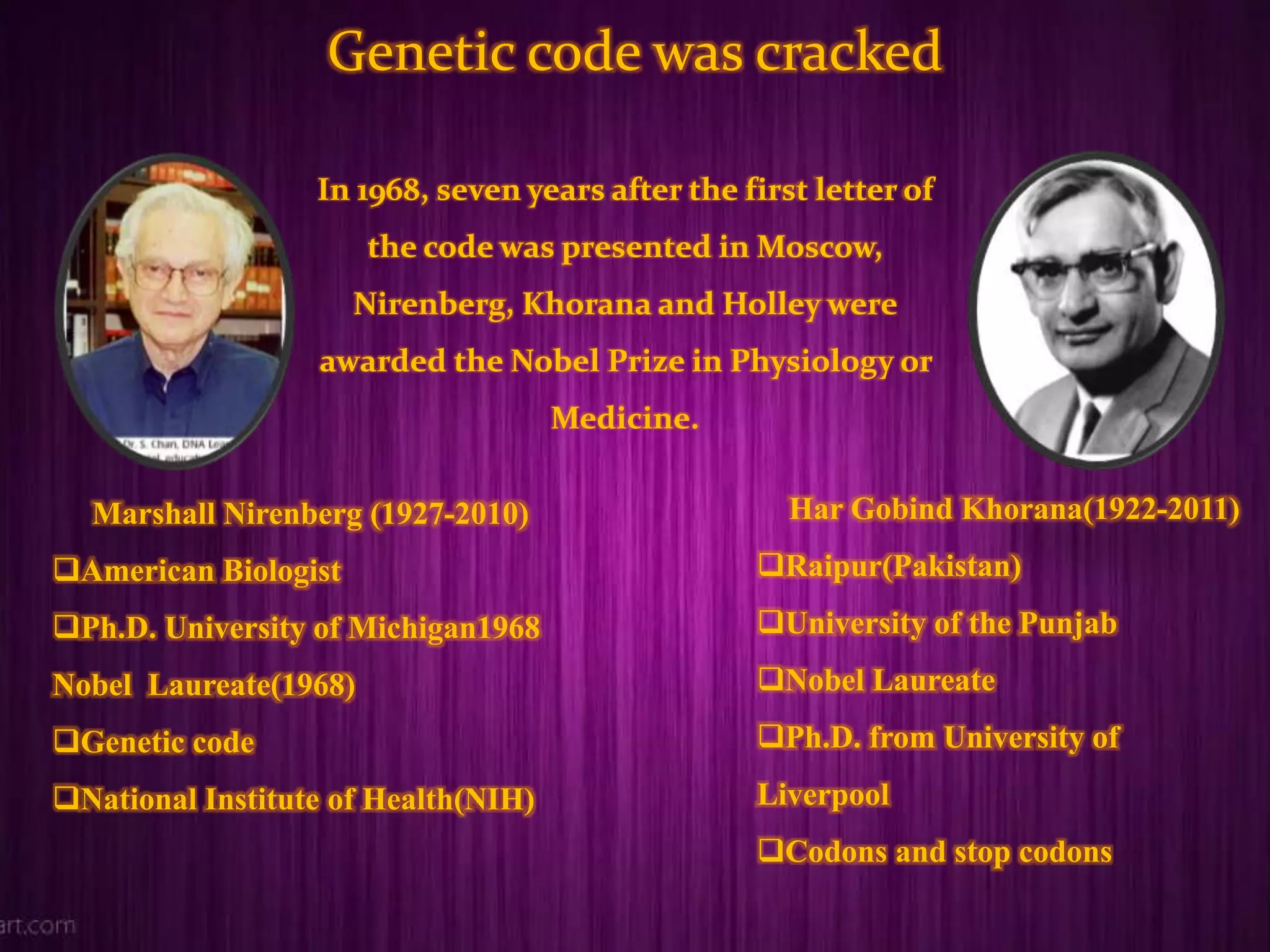 History of molecular biology | PPTX