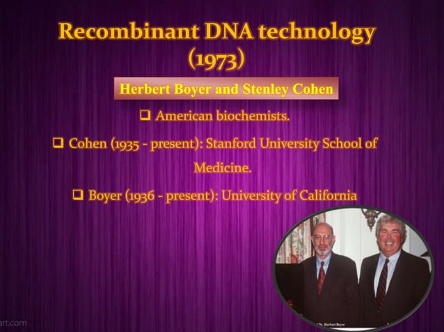 History of molecular biology | PPTX | Biological Sciences | Science