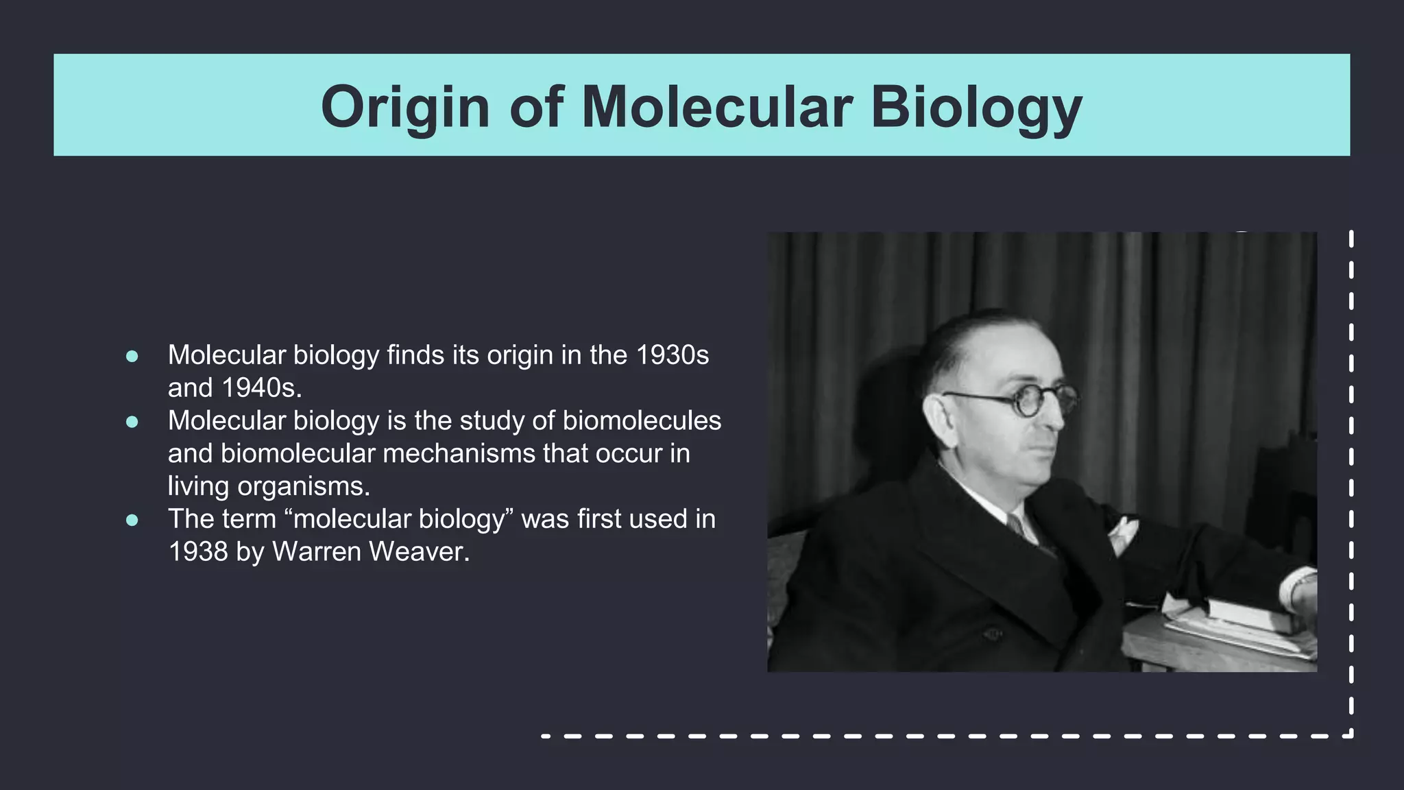 History of Molecular Biology.pptx
