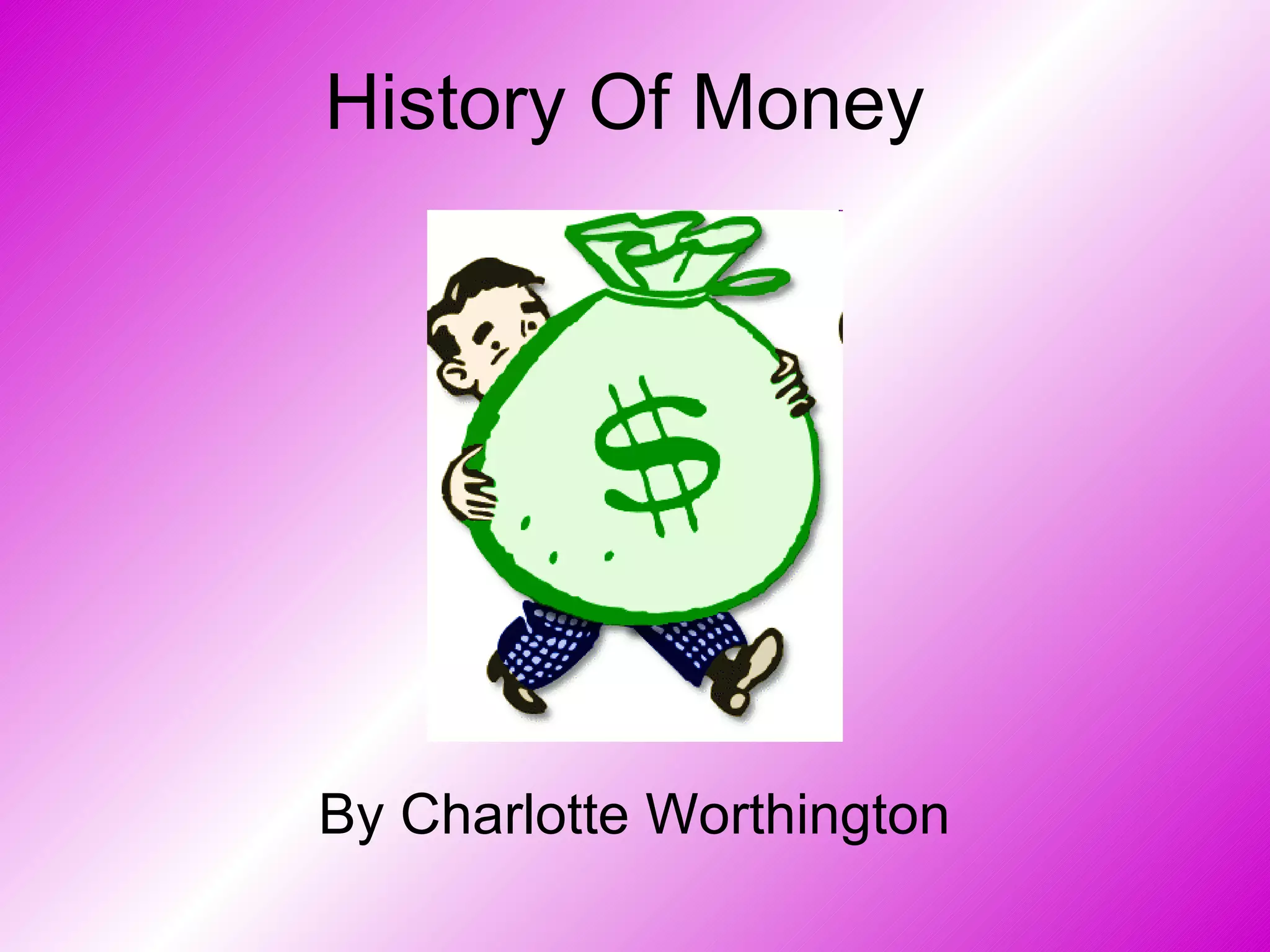 History of money | PPT