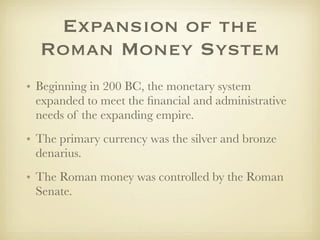 History of money | KEY