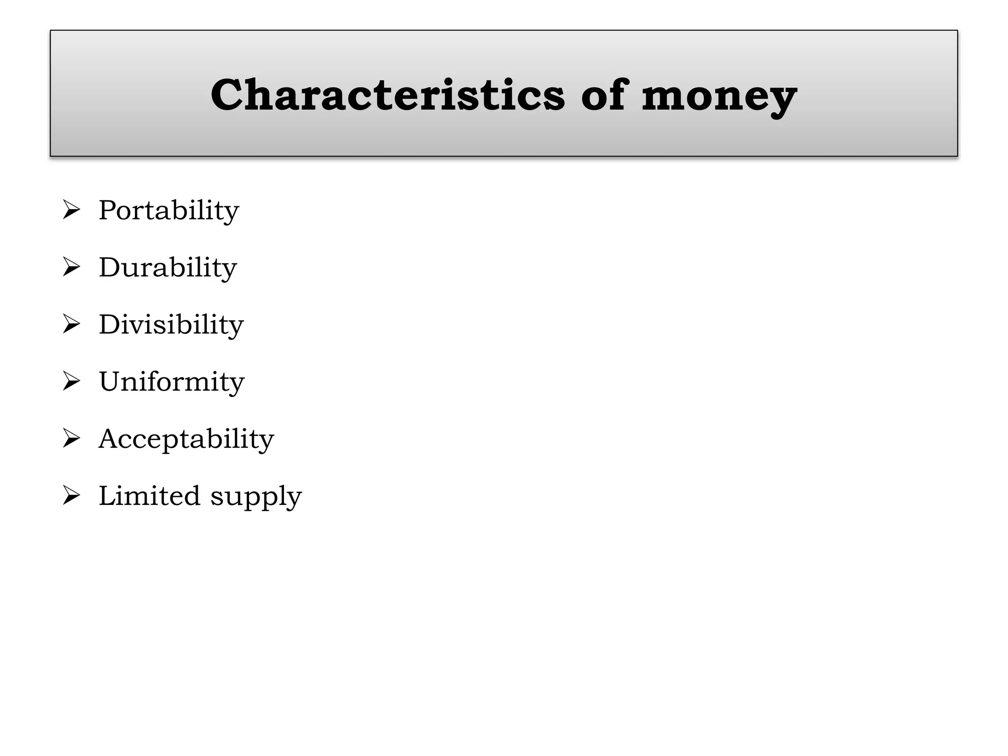 History of money | PPTX