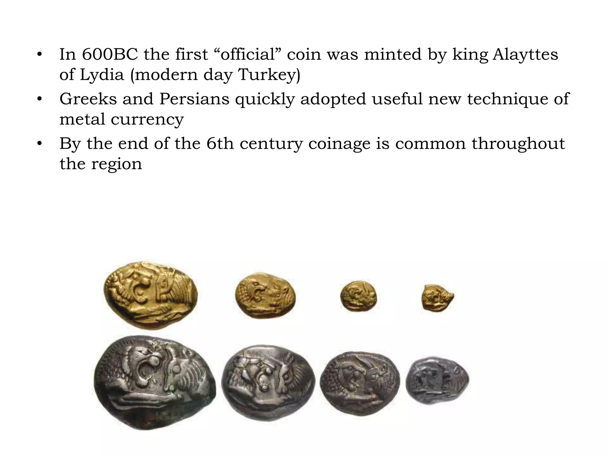 History of money | PPTX | Stamps and Coins | Collecting