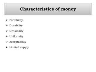 History of money | PPTX