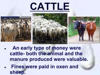 History of money | PPTX | Currencies | Economy