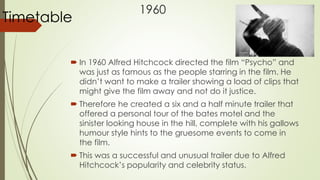 History of movie trailers | PPT