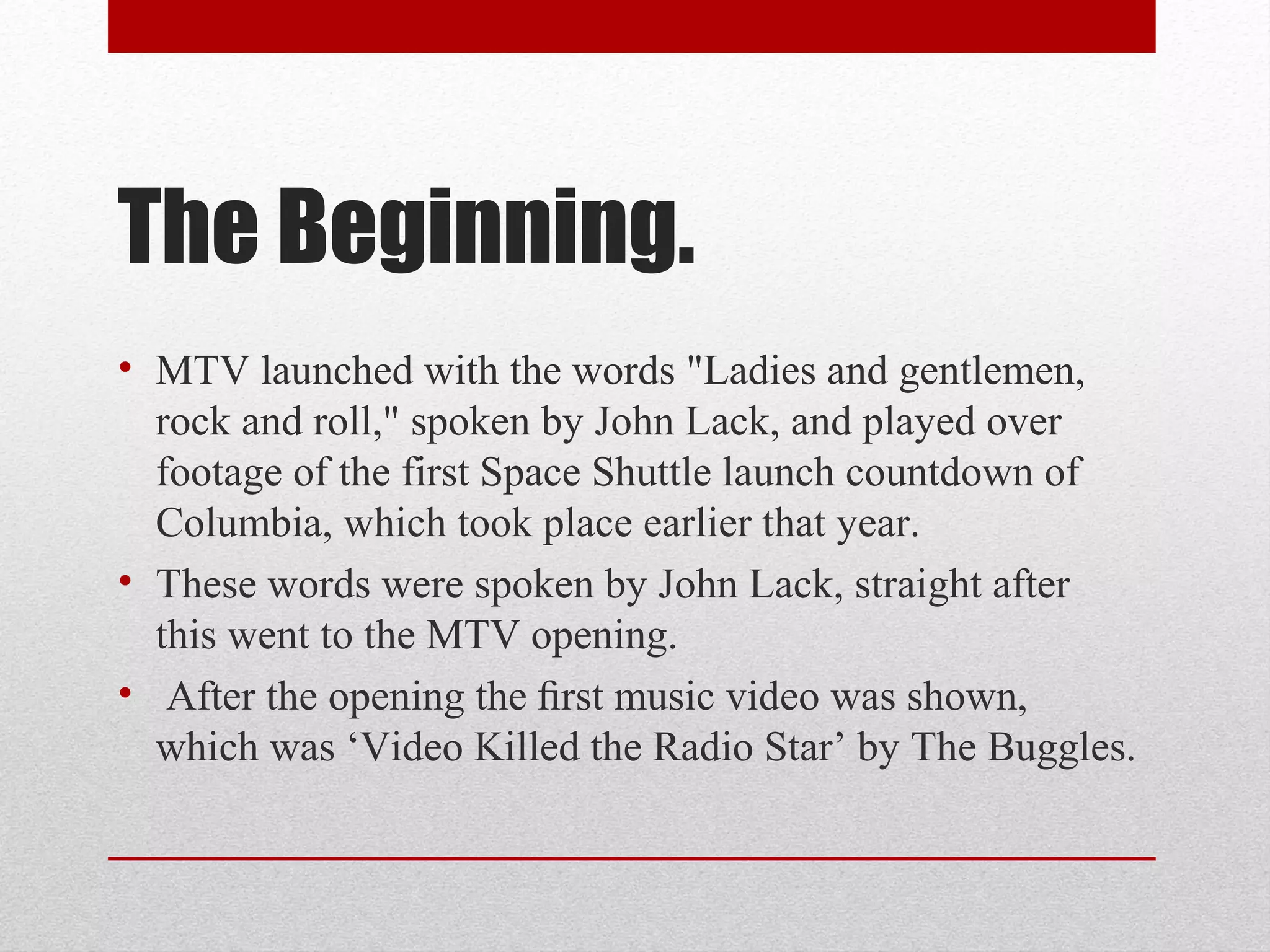 History of mtv | PPT