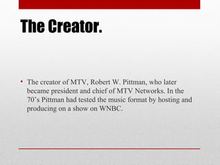 History of mtv | PPT