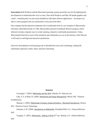 History of multimedia | PDF