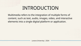 history of multimedia computing sem 2 pp | PPT