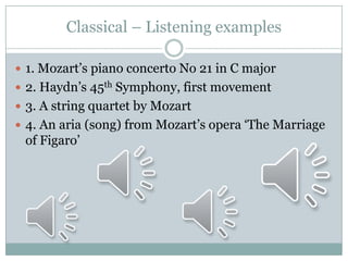 History of music | PPTX
