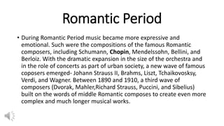 History of music | PPTX