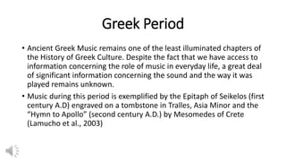 History of music | PPTX