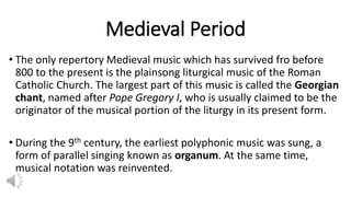 History of music | PPTX