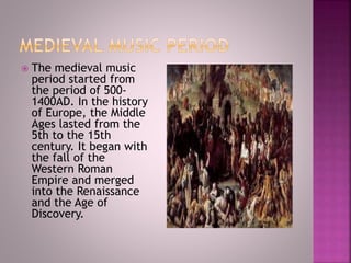 History of music | PPTX