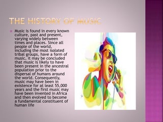 History of music | PPTX