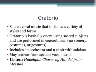 History of Music -Baroque and Classical | PPT