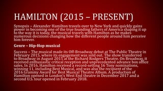 History of musicals unit 27 full presentation | PPTX
