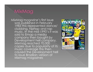 History of music magazines and how it progressed | PDF