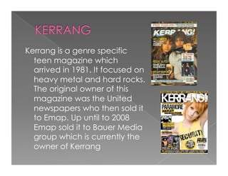 History of music magazines and how it progressed | PDF