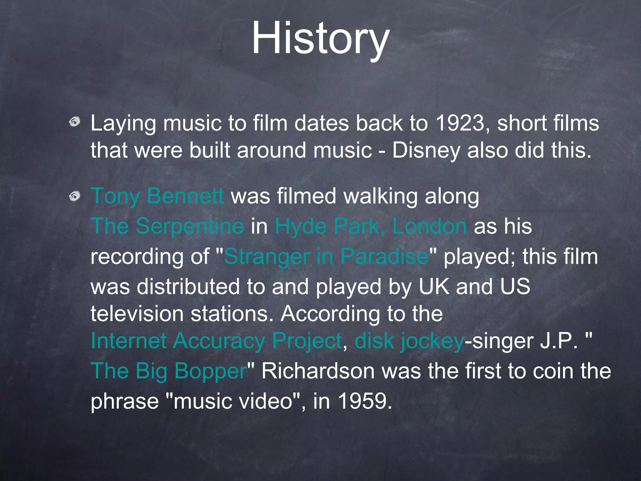 History of music TV | PPT