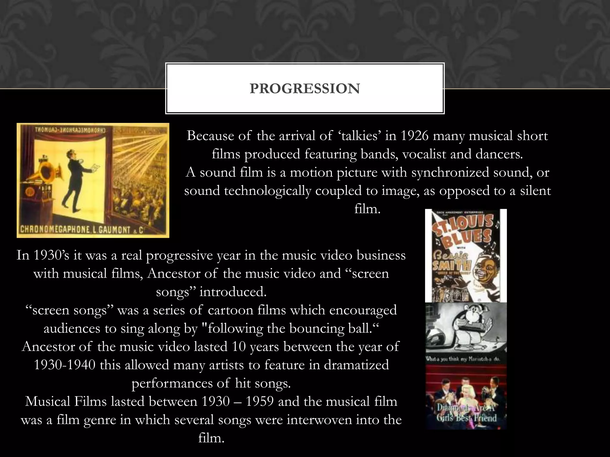 History of music video | PPT