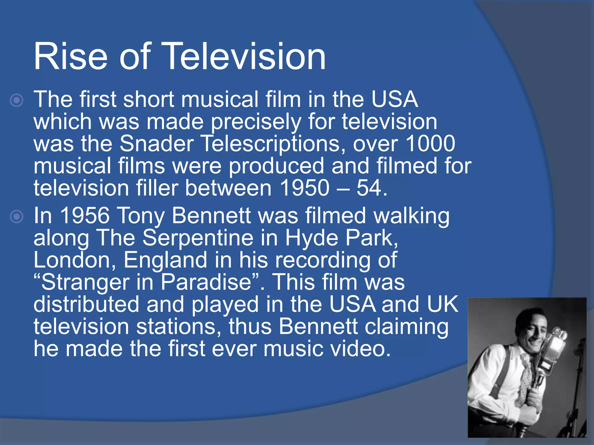 History of music videos | PPTX