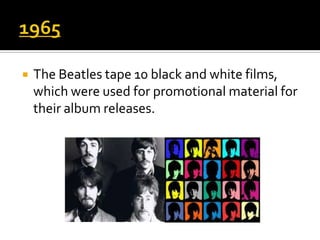 History of music videos | PPTX