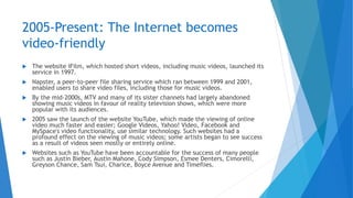History of music videos | PPTX