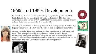 History of music videos | PPTX