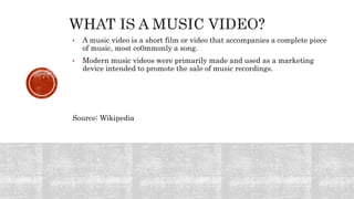 History of music videos | PPT