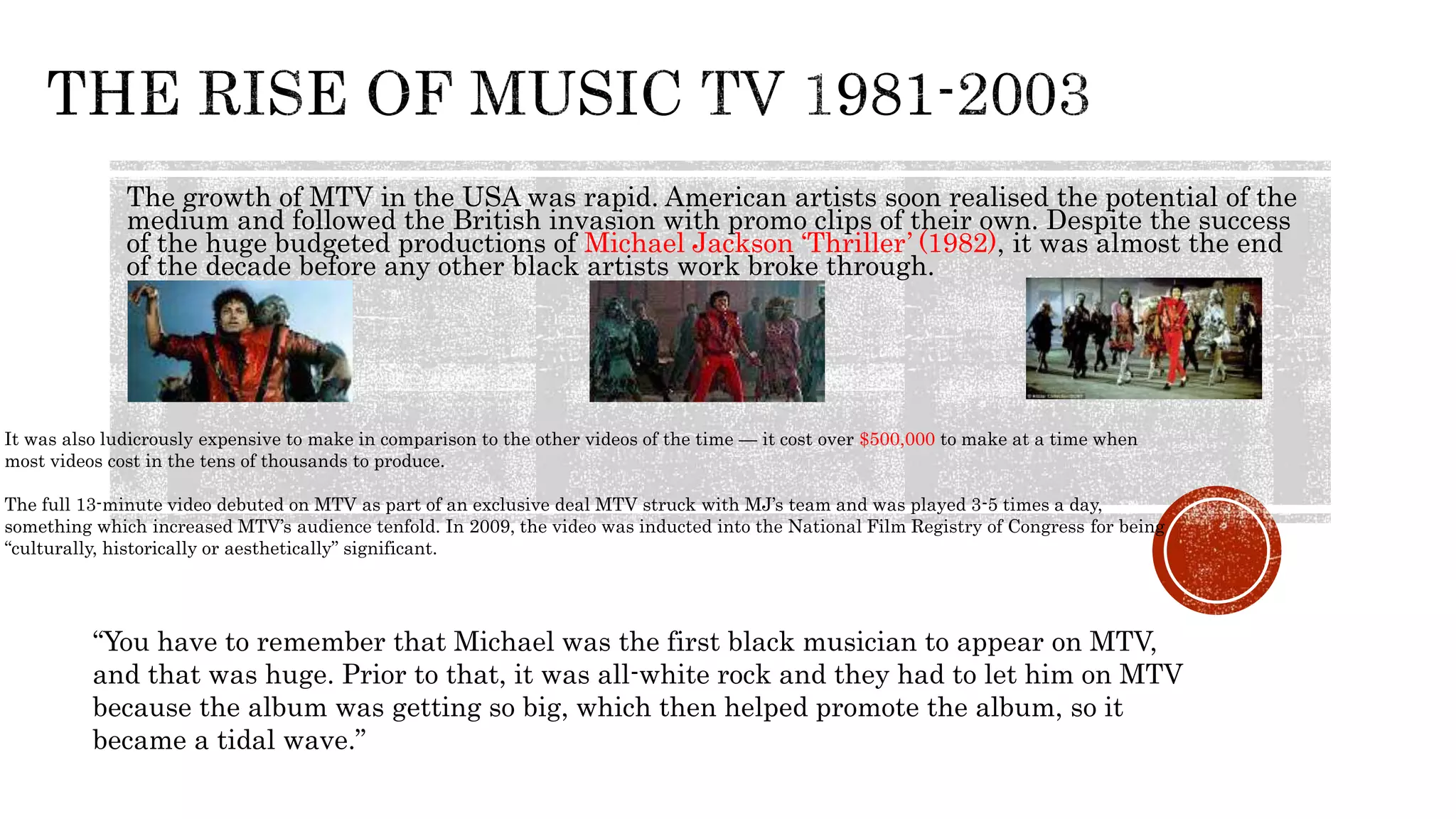 History of music videos | PPT