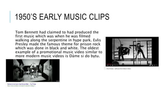 History of music videos | PPT