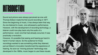 History of Music Videos.pdf a level media presentation | PPT