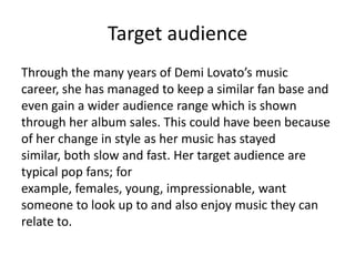 Demi Lovato | PPTX