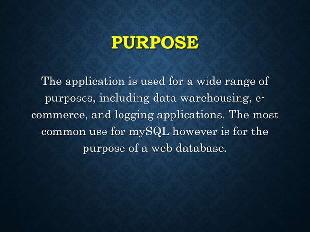 History of MySQL | PPT